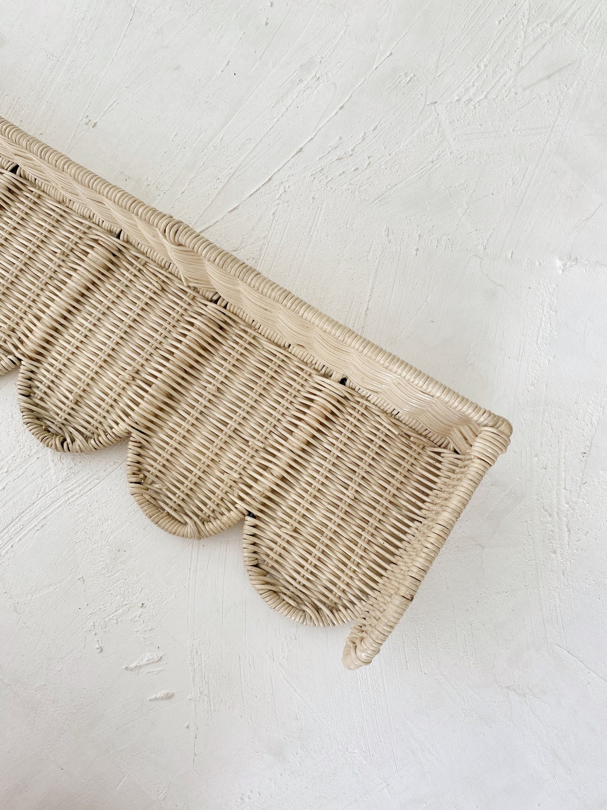 Rattan Window Pelmet – madebyind